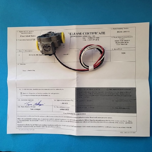 Fuel Flow Transducer